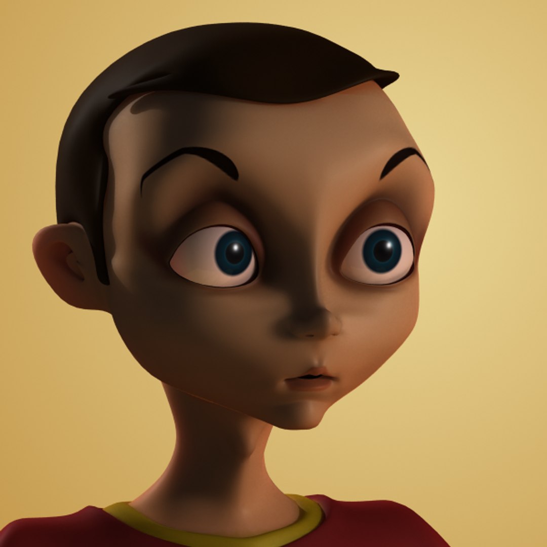 3d Model Of Character Sheldon