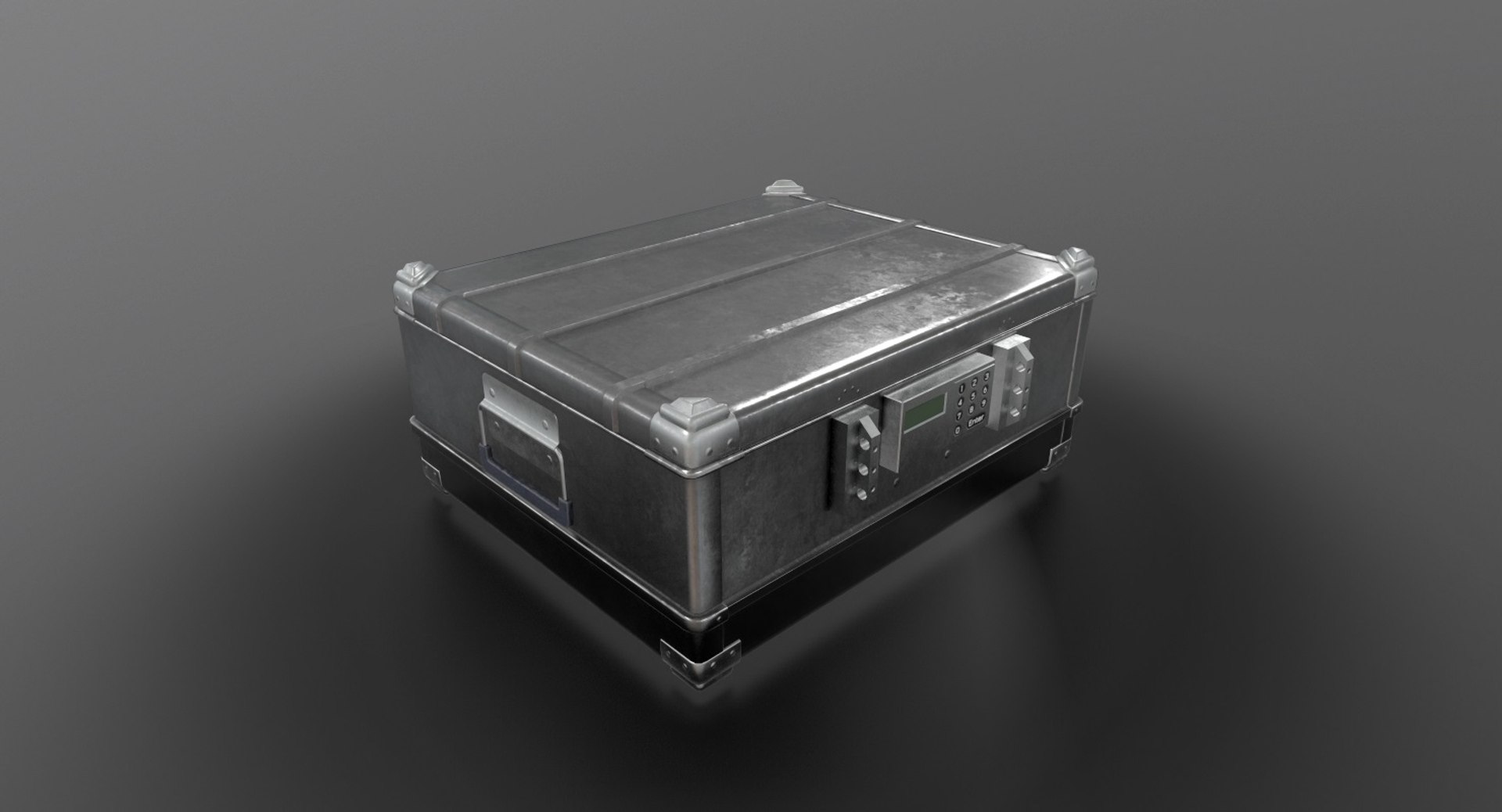 Box Combination Lock 3D - TurboSquid 1207134