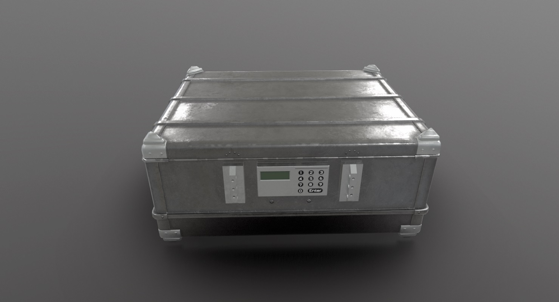 Box Combination Lock 3D - TurboSquid 1207134