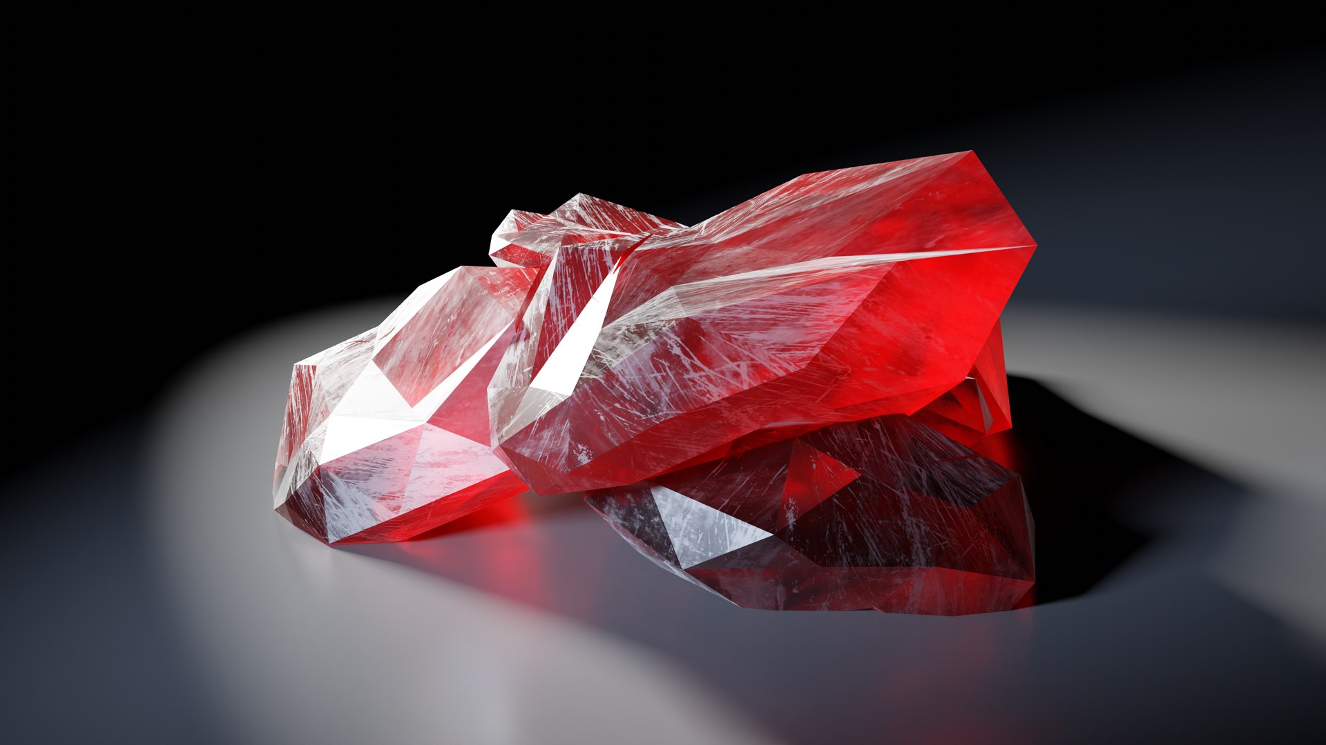 3D Low Poly Ruby 3D Model - TurboSquid 1904221