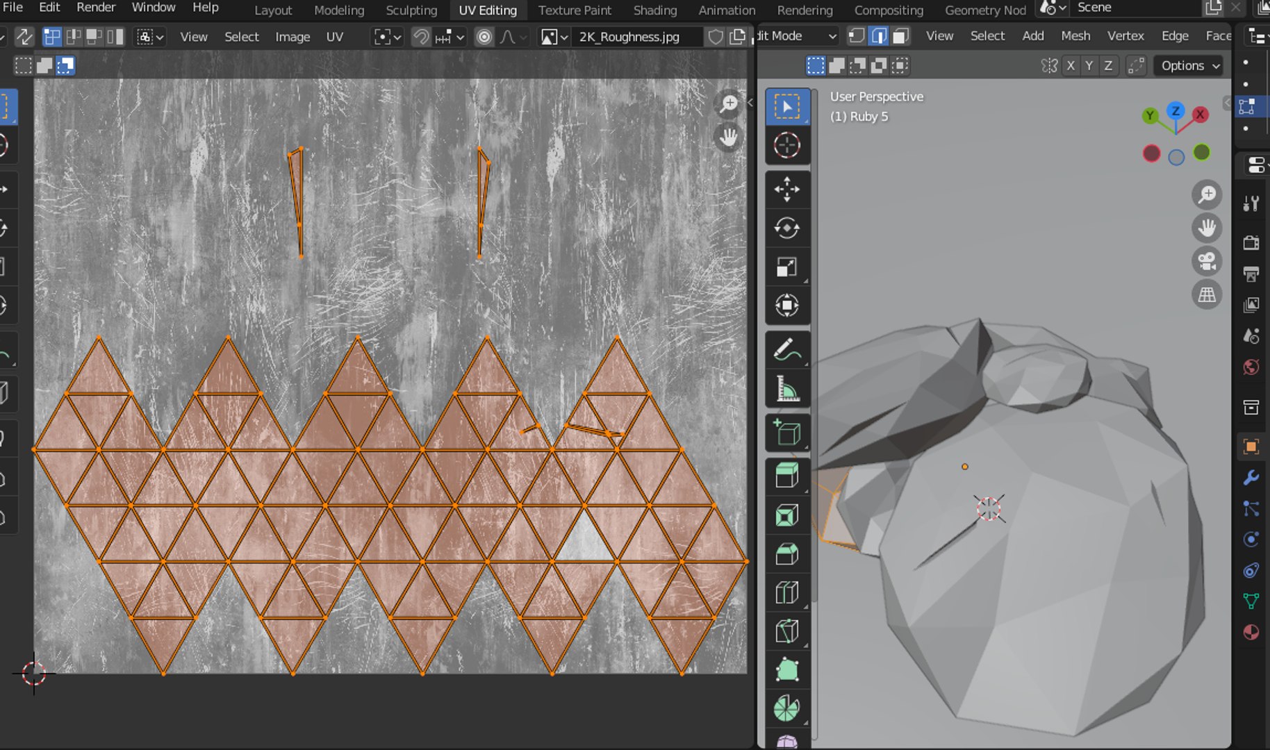 3D Low Poly Ruby 3D Model - TurboSquid 1904221