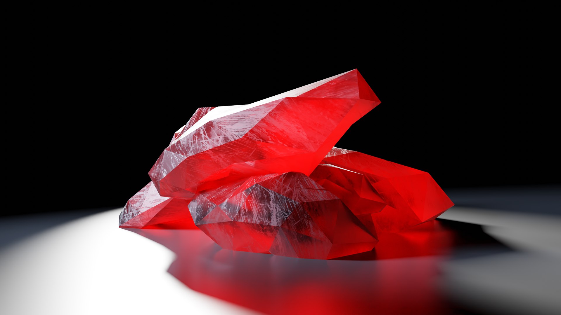 3D Low Poly Ruby 3D Model - TurboSquid 1904221