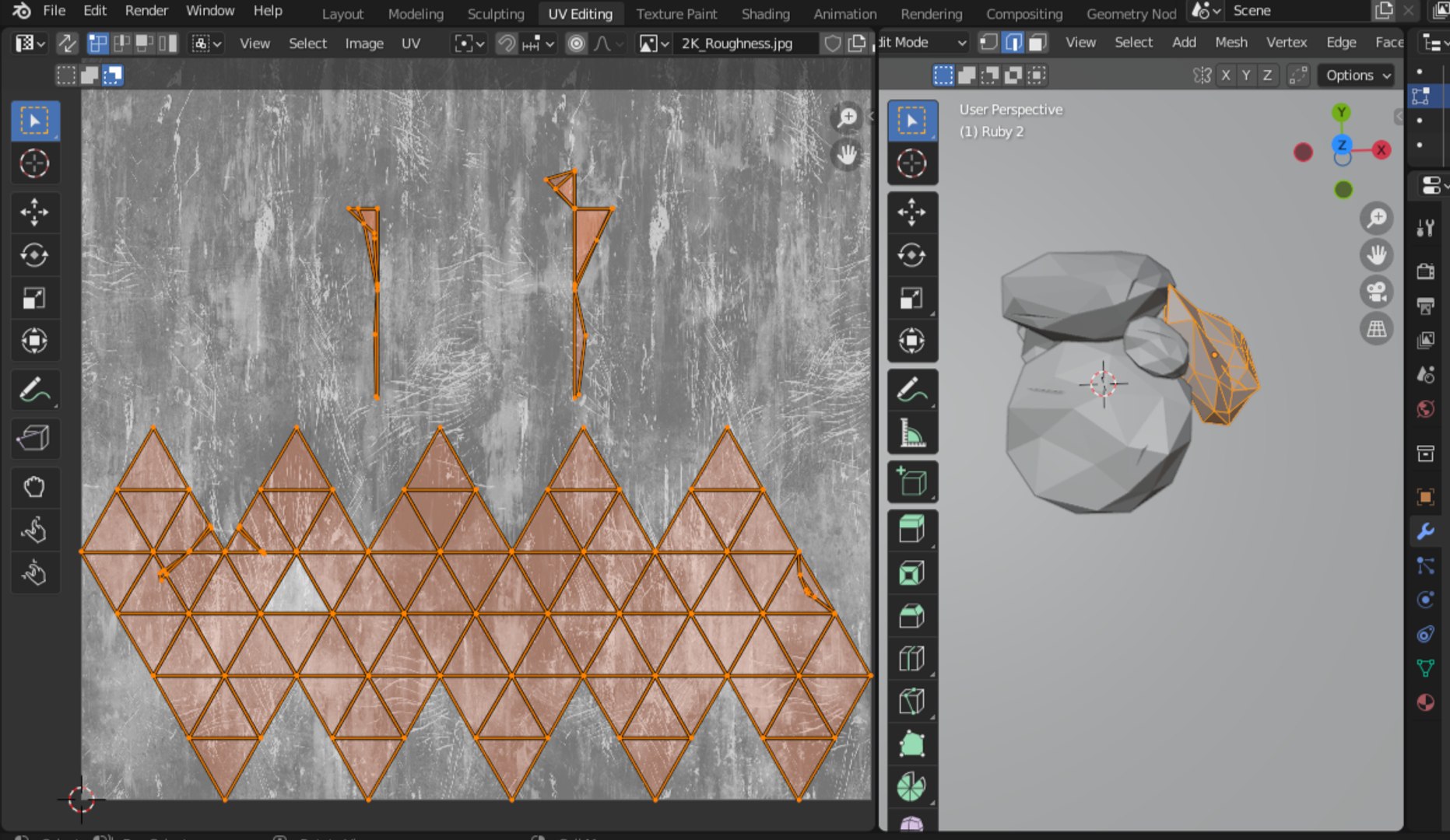 3D Low Poly Ruby 3D Model - TurboSquid 1904221