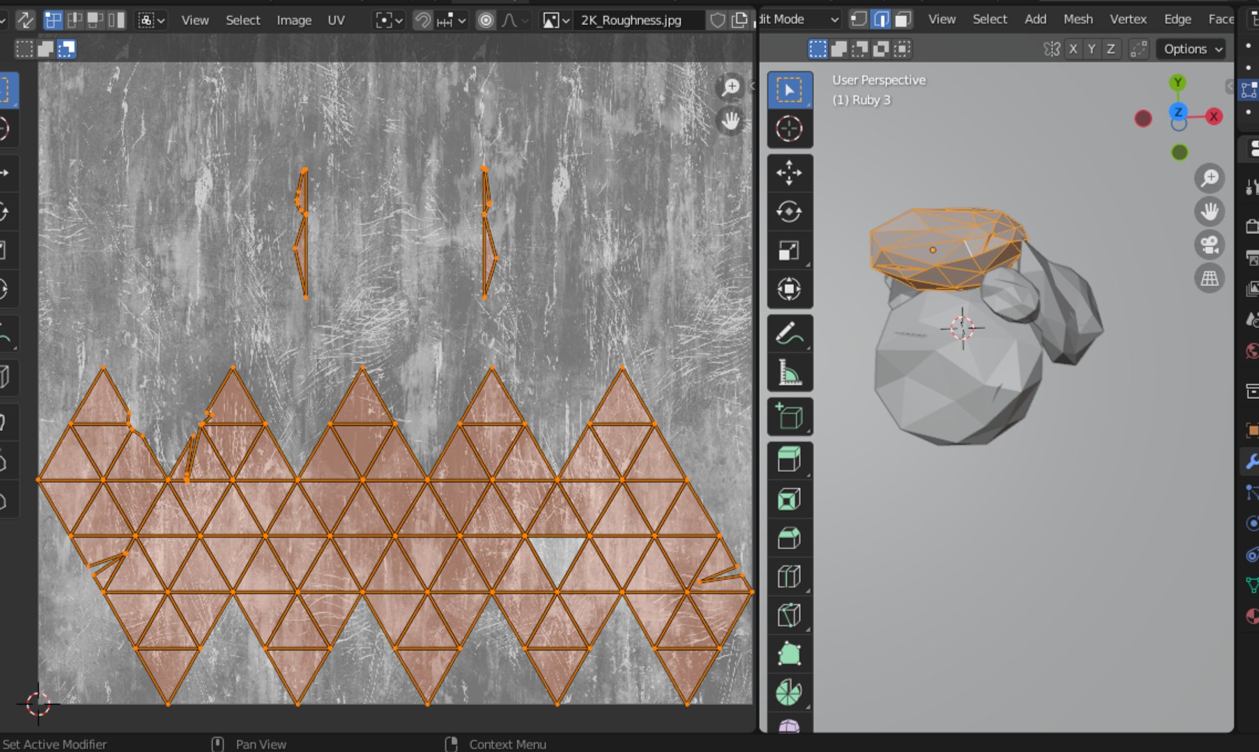 3D Low Poly Ruby 3D Model - TurboSquid 1904221