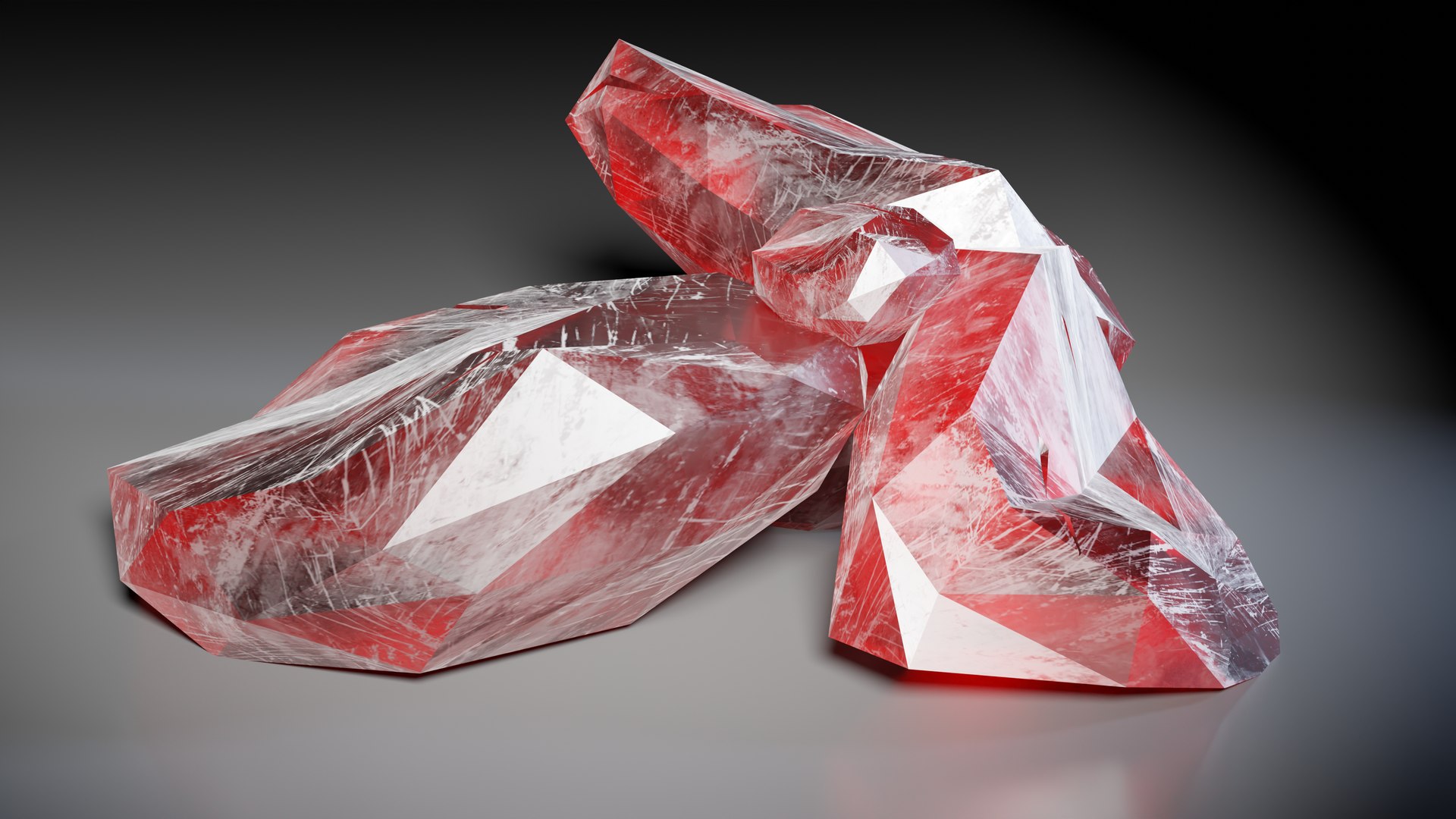 3D Low Poly Ruby 3D Model - TurboSquid 1904221