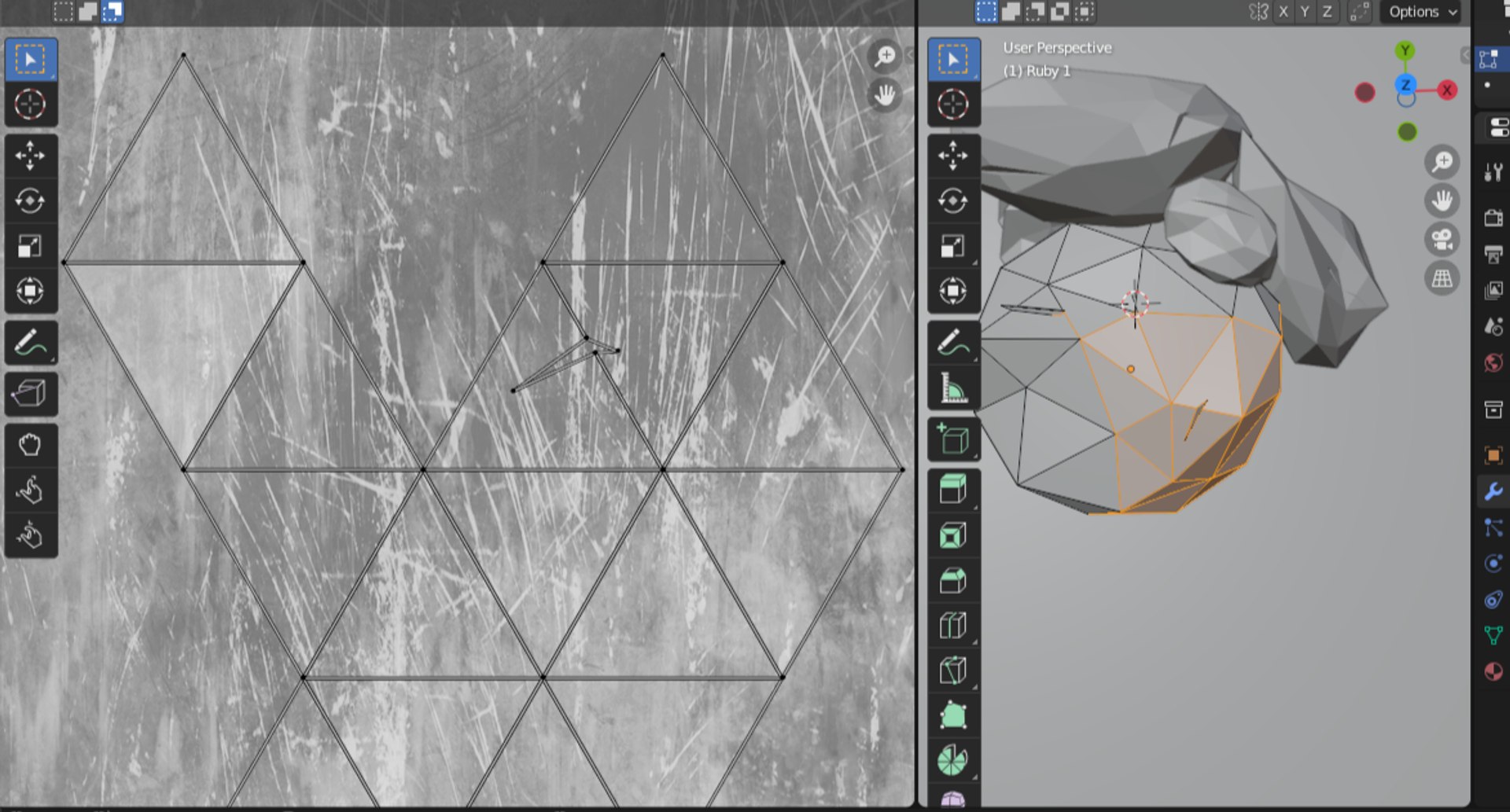 3D Low Poly Ruby 3D Model - TurboSquid 1904221