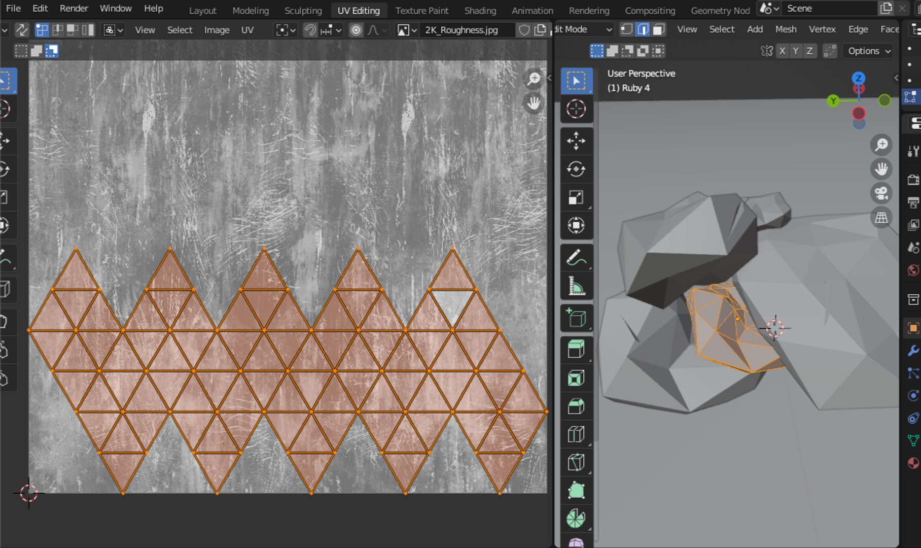 3D Low Poly Ruby 3D Model - TurboSquid 1904221