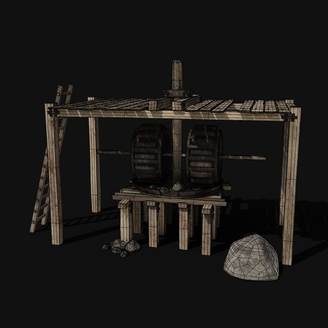 QUARRY MINE MACHINES CONSTRUCTION TOOL MACHINERY COLLECTION 3D Model ...