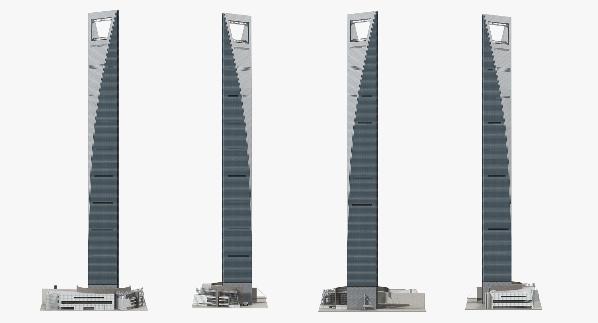 3D model skyscrapers 4 - TurboSquid 1500995