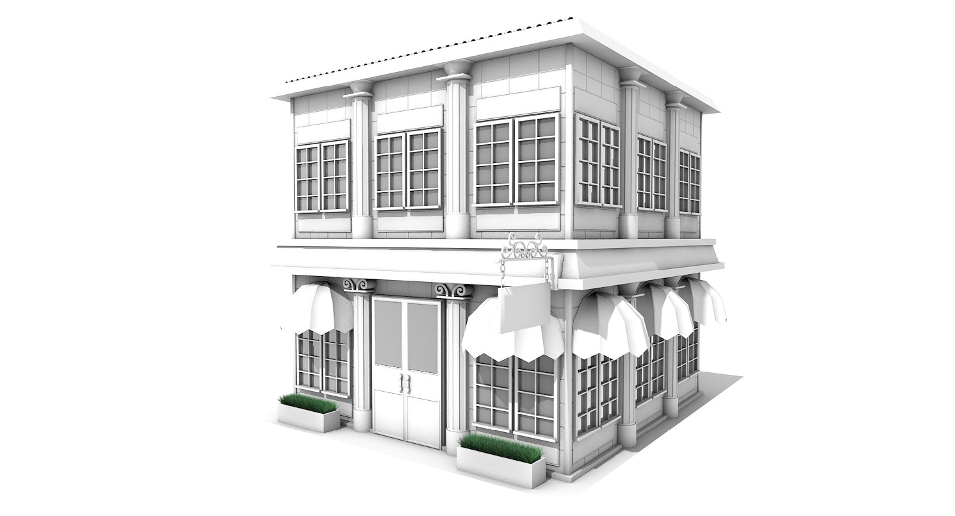 Stylized Building Max