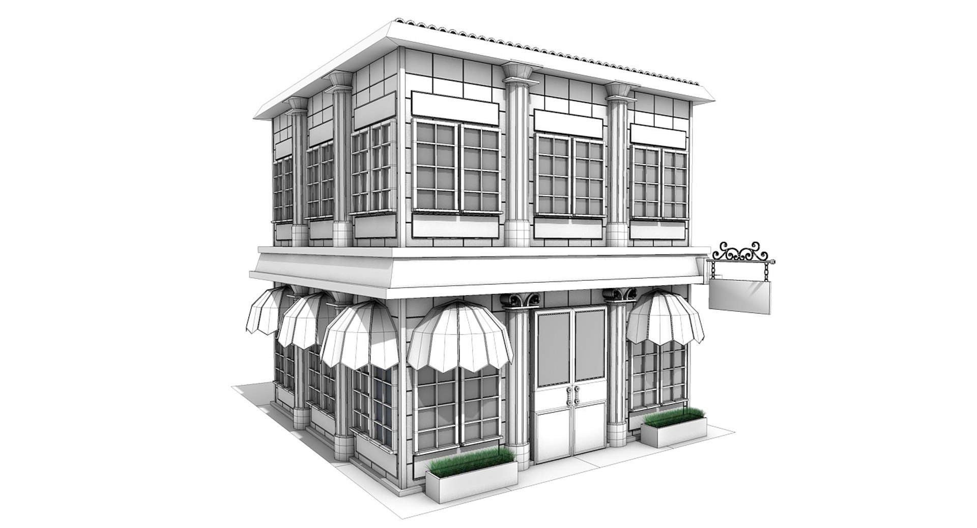 Stylized Building Max