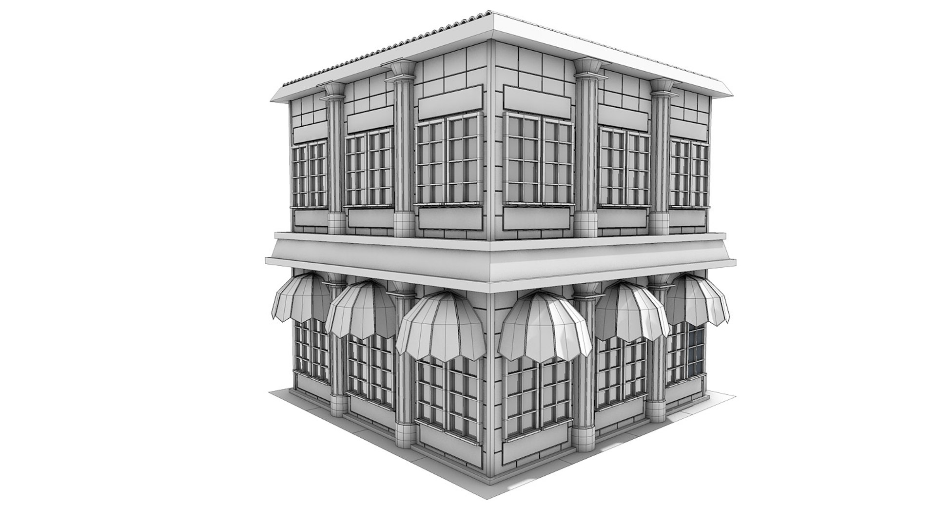 Stylized Building Max