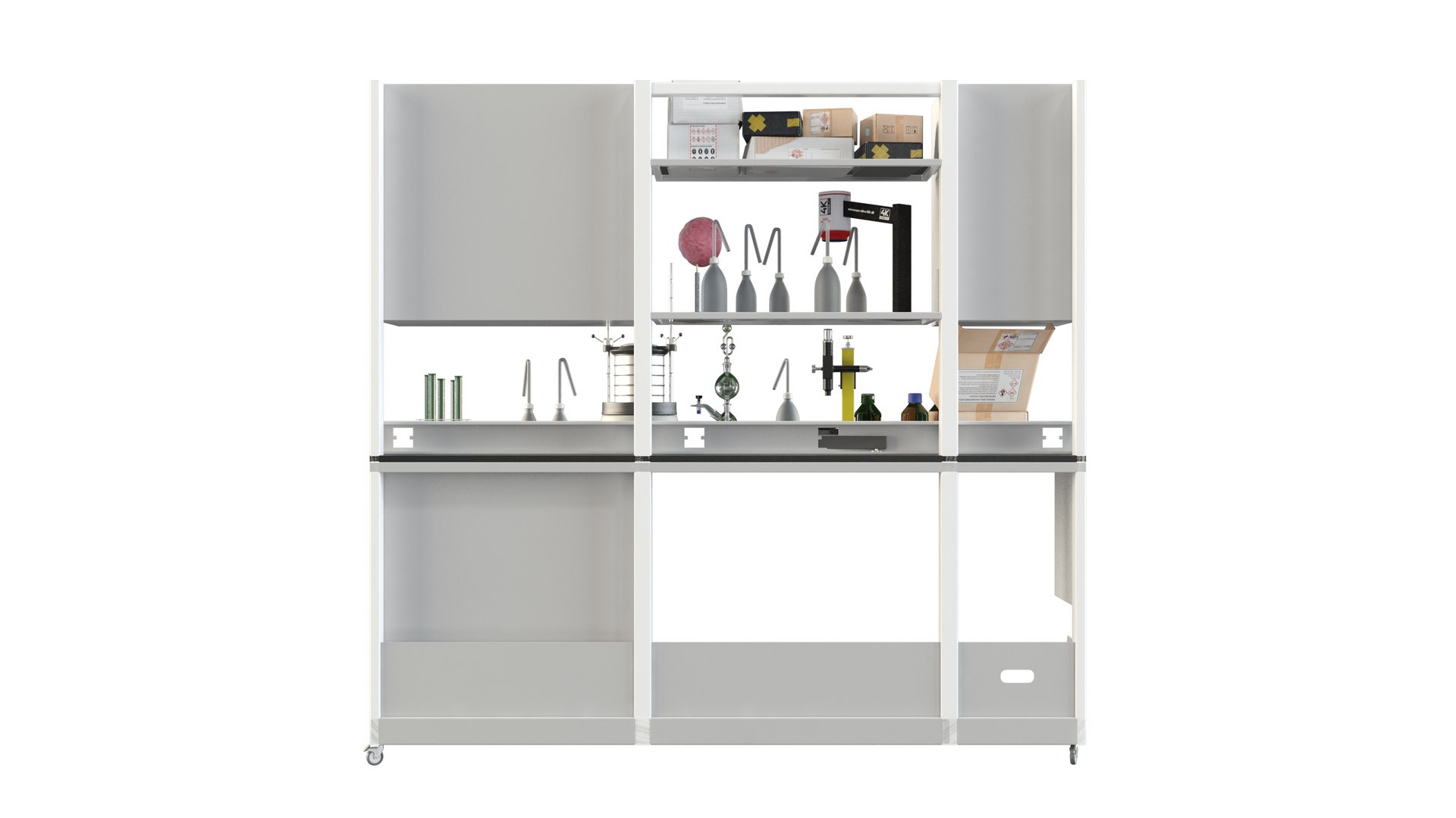 Big Lab Workbench 2 3D Model - TurboSquid 1767577