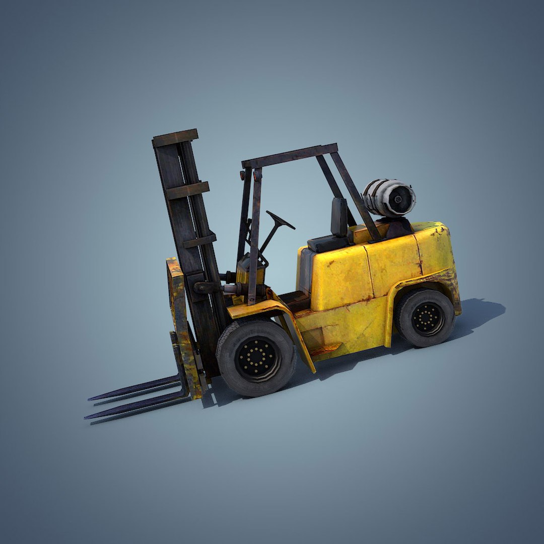 Forklift fork lift 3D model - TurboSquid 1160504