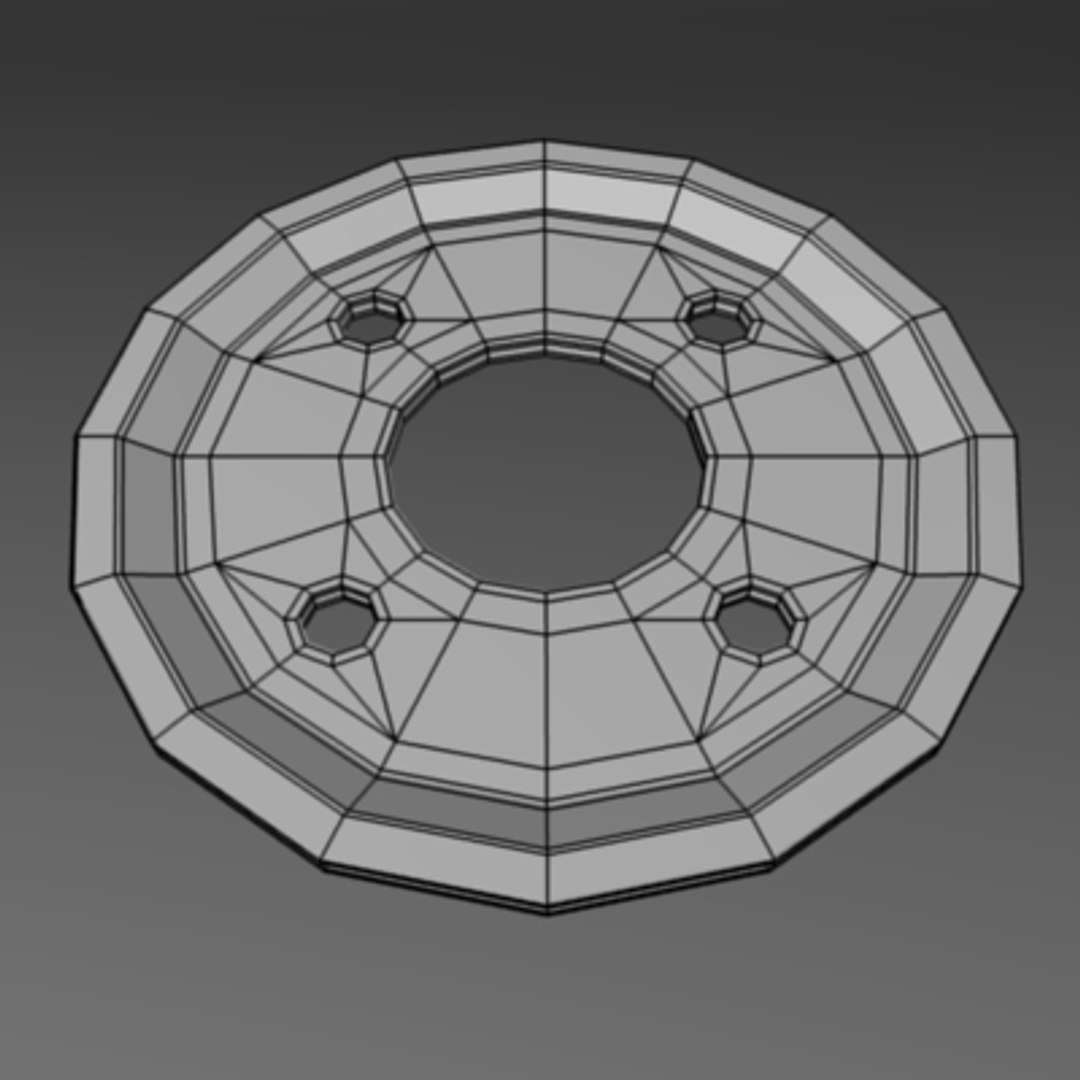 3d model metal component