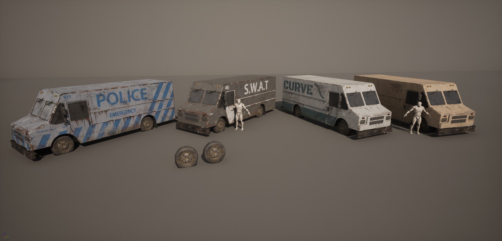 Van 3D Model - TurboSquid 2002740