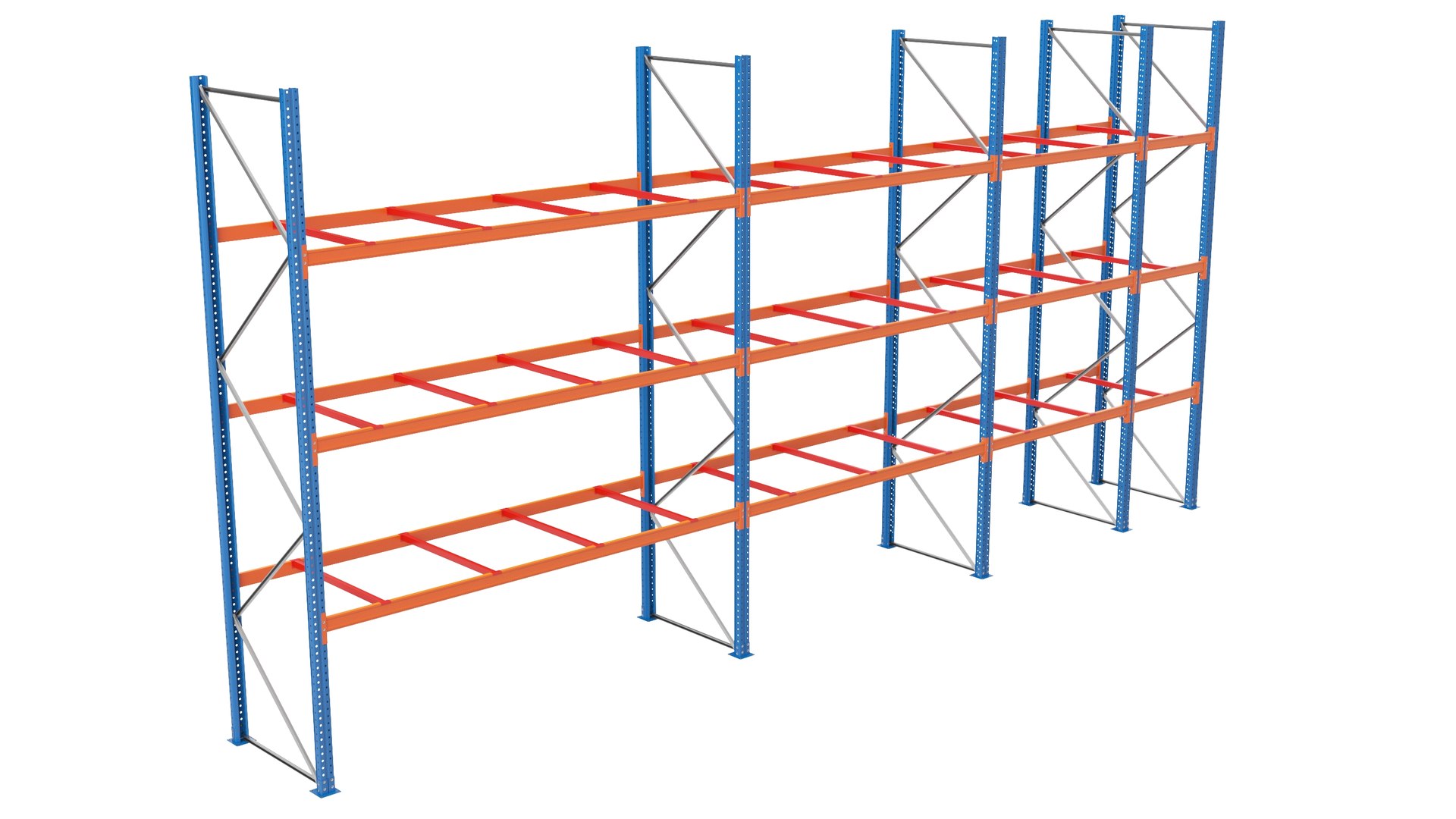 Warehouse Shelf 3D model - TurboSquid 1991308