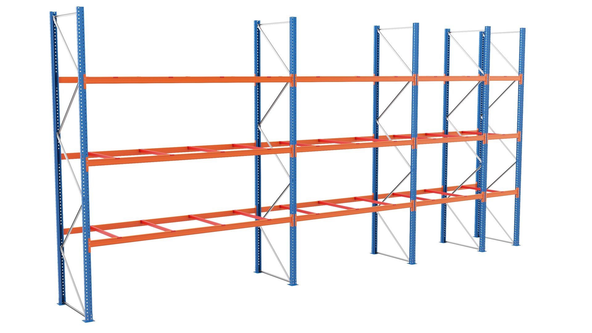 Warehouse Shelf 3D model - TurboSquid 1991308