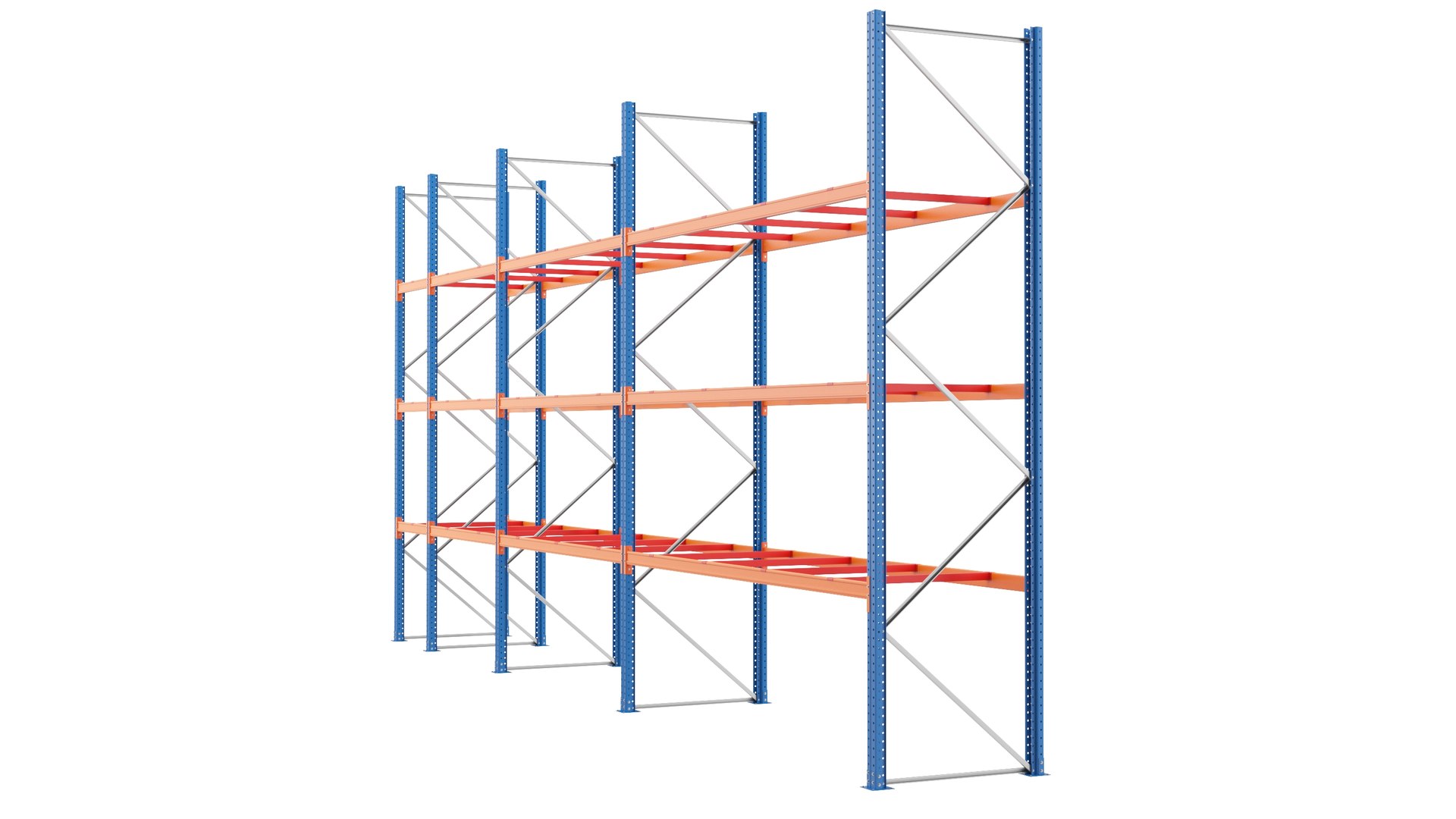 Warehouse Shelf 3D model - TurboSquid 1991308