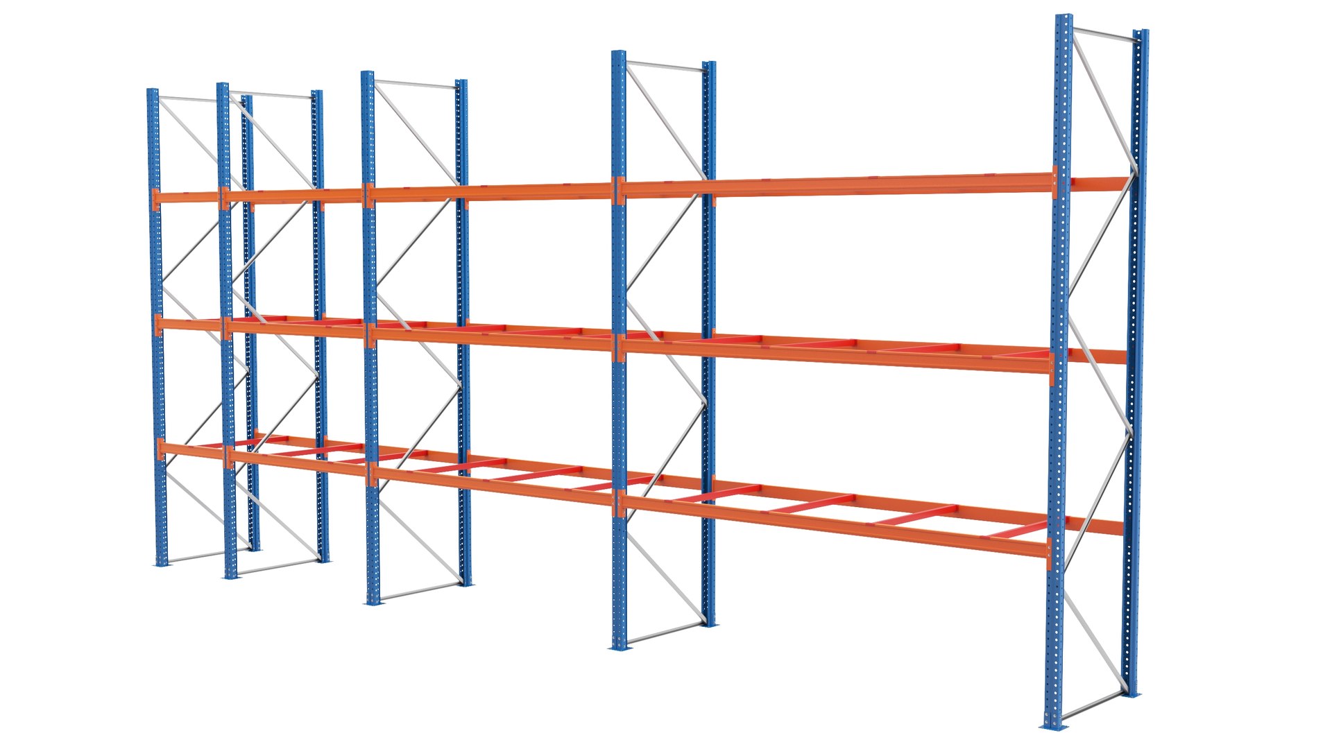 Warehouse Shelf 3D model - TurboSquid 1991308