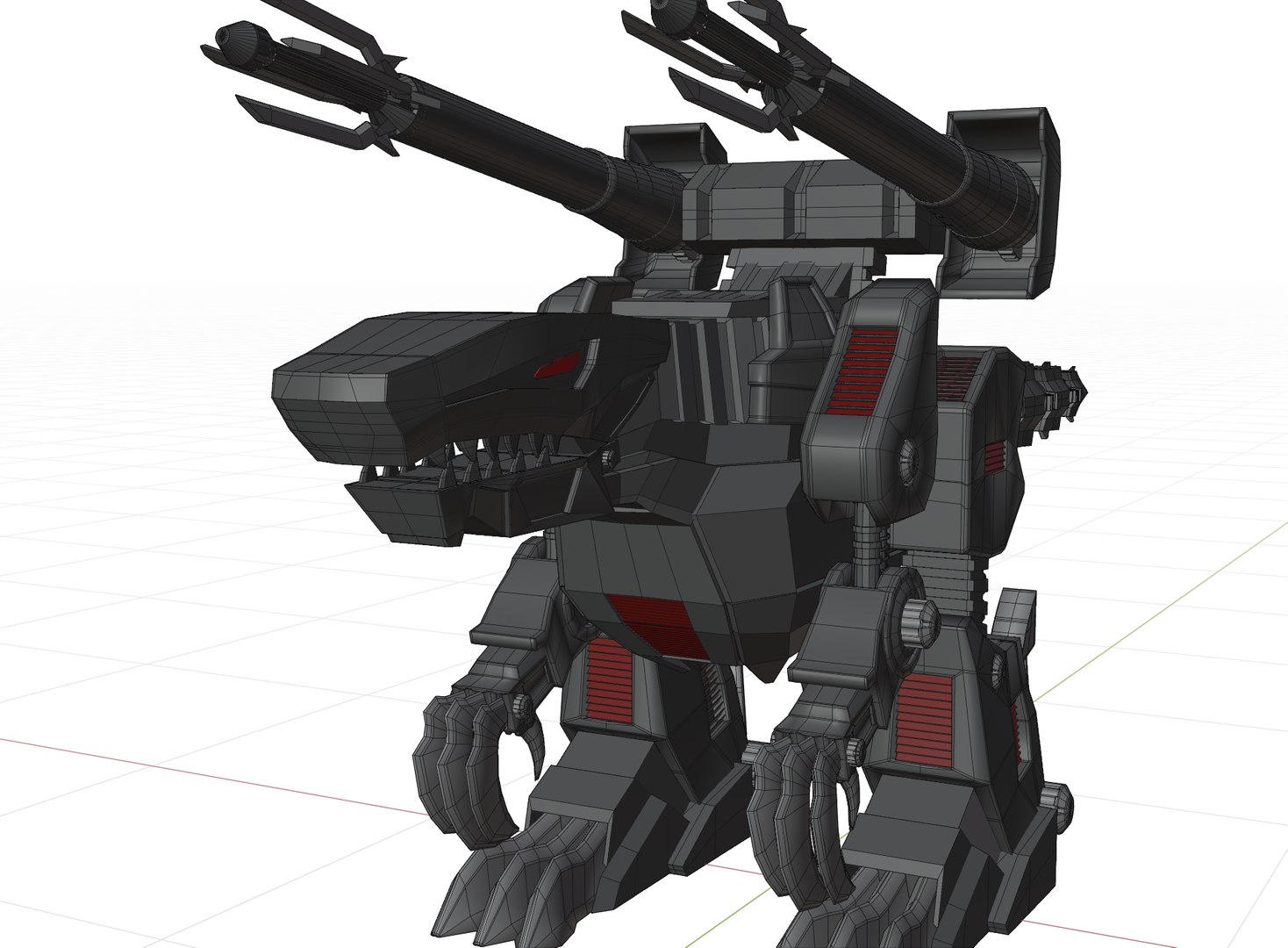 Robot Bot Dinosaur 3D - TurboSquid 1485586