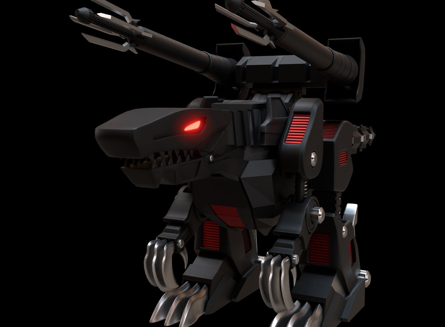 Robot Bot Dinosaur 3D - TurboSquid 1485586