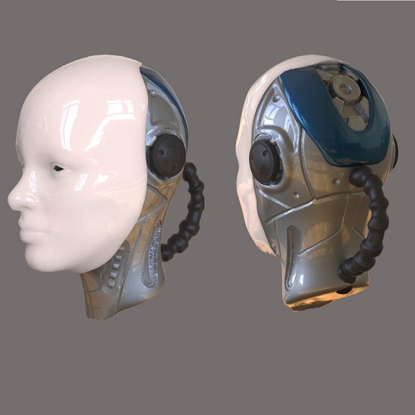 Robot Head STL Models for Download | TurboSquid