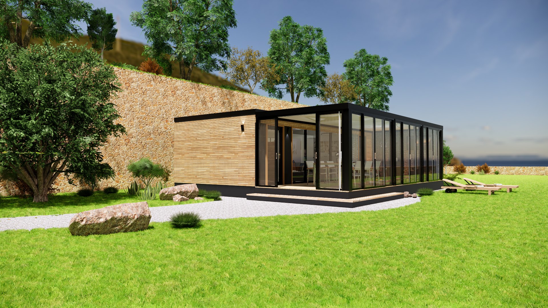 3D Modern Mobile Home Tiny Model - TurboSquid 1525587