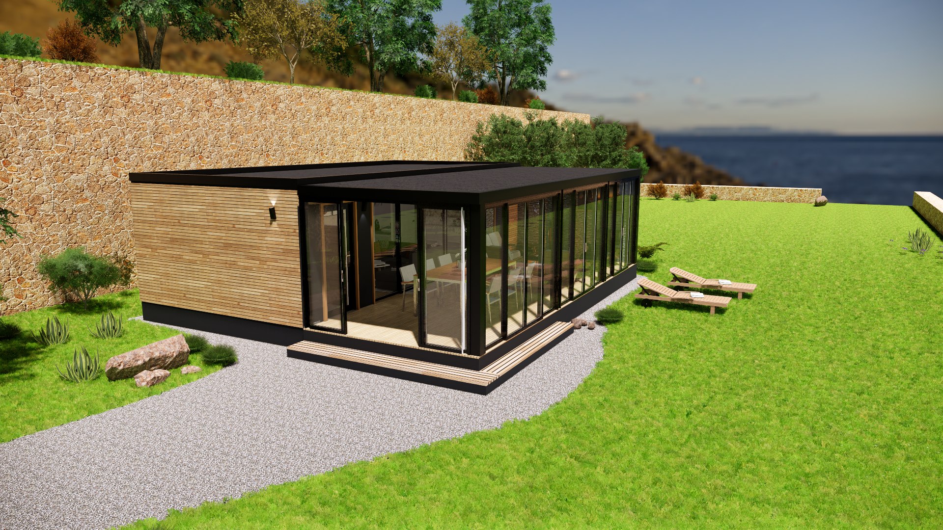 3D Modern Mobile Home Tiny Model - TurboSquid 1525587