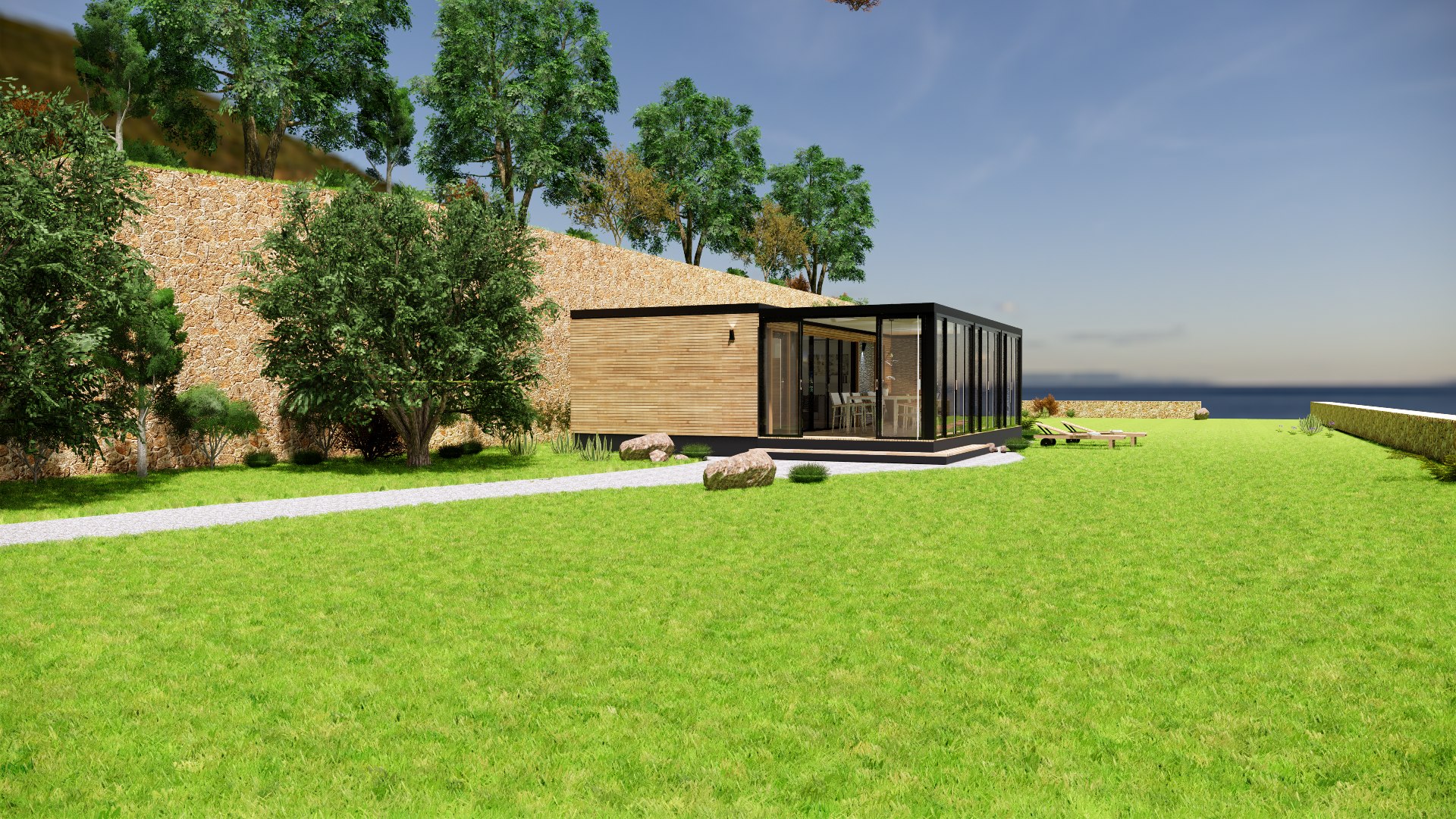 3D Modern Mobile Home Tiny Model - TurboSquid 1525587