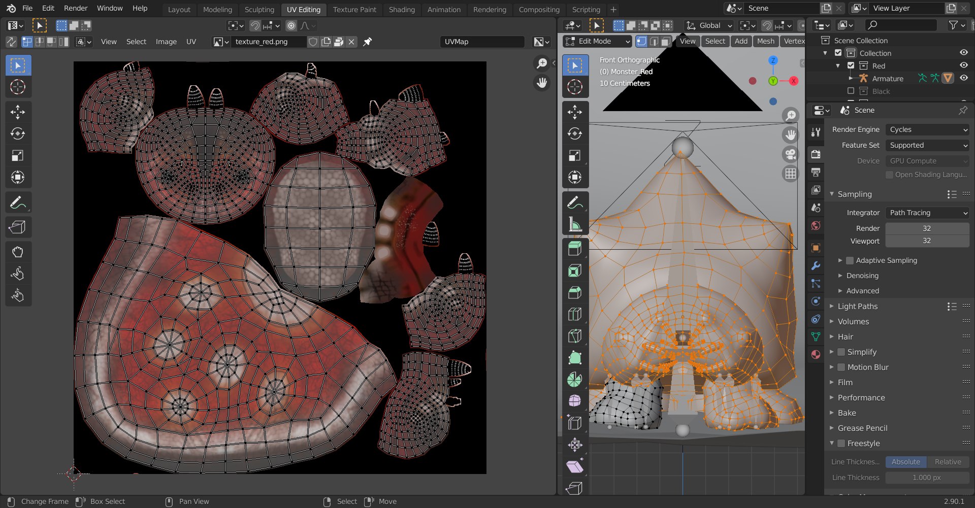Bugs Super Simple Rigged 3D Model - TurboSquid 1660752