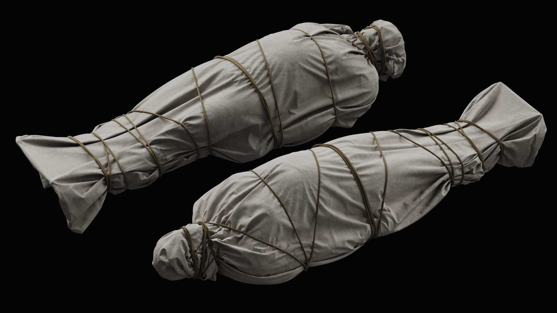 Covered Corpse 09 A 3D Model - TurboSquid 2368203