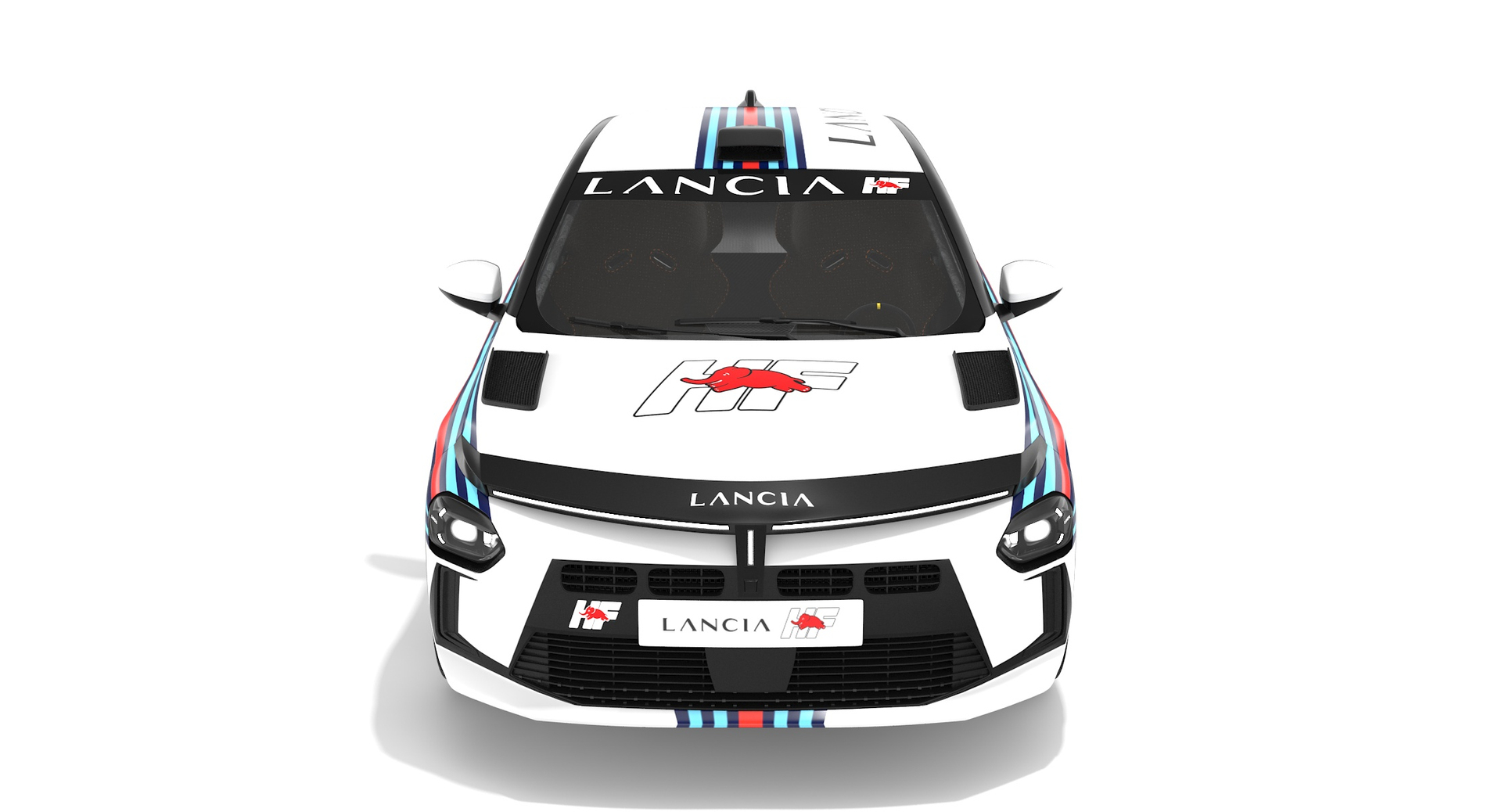 3D Model Lancia Ypsilon Rally 4 HF - TurboSquid 2257190