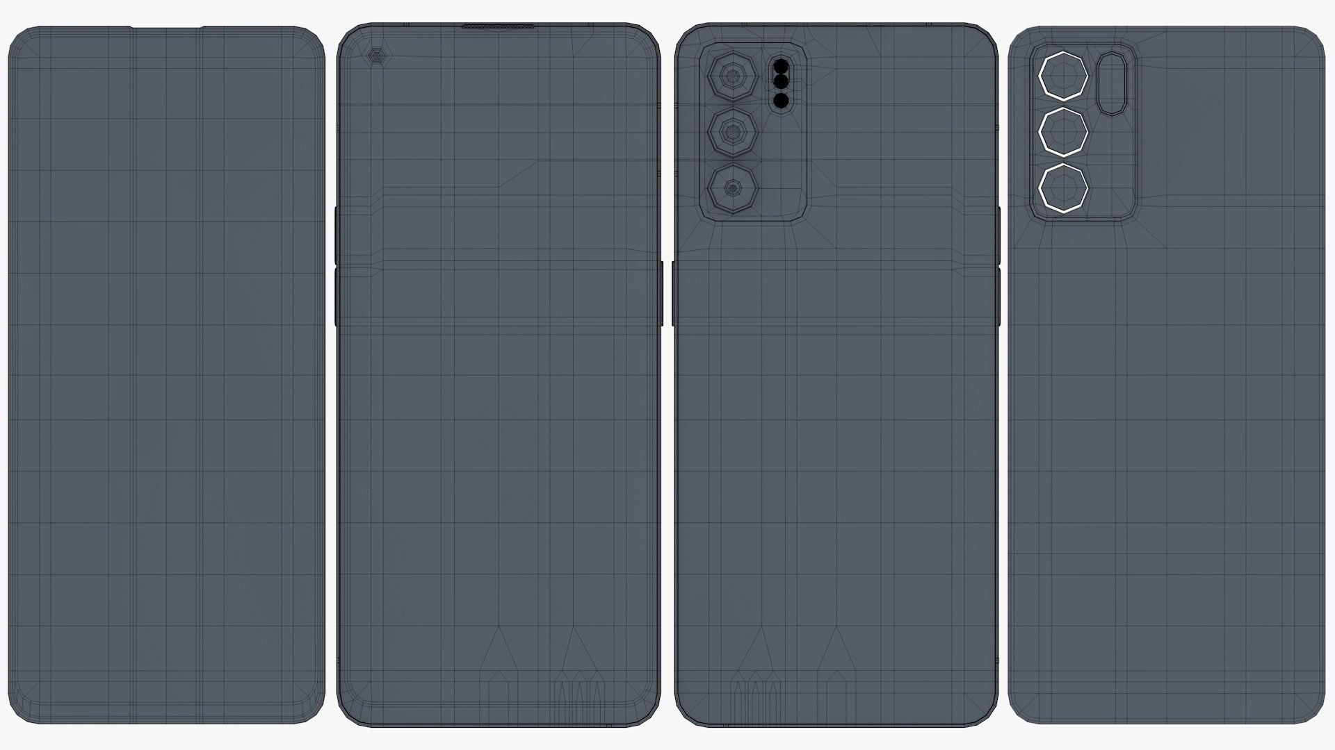 OPPO Reno 6 Blue 3D Model - TurboSquid 1741635