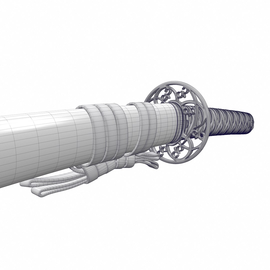 3d Model Katana Sword