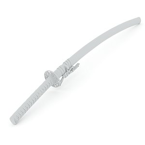 Download 3D Katana Blender Models - TurboSquid