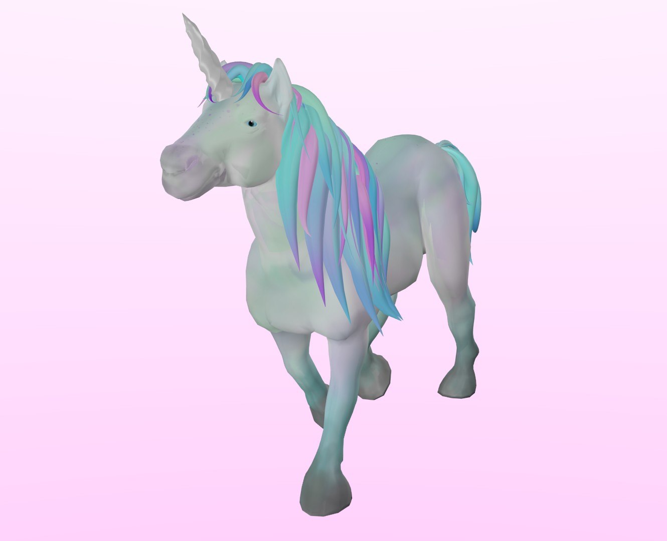 Unicorn 3D Model - TurboSquid 1389187