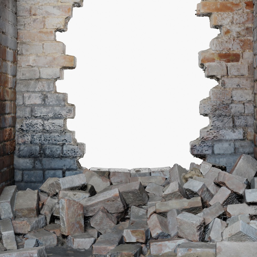 Wall Breakthrough 3DScan 3D - TurboSquid 1904569