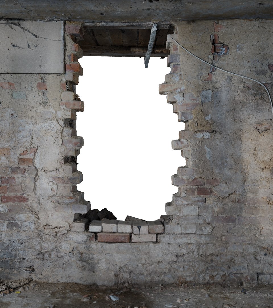 Wall Breakthrough 3DScan 3D - TurboSquid 1904569