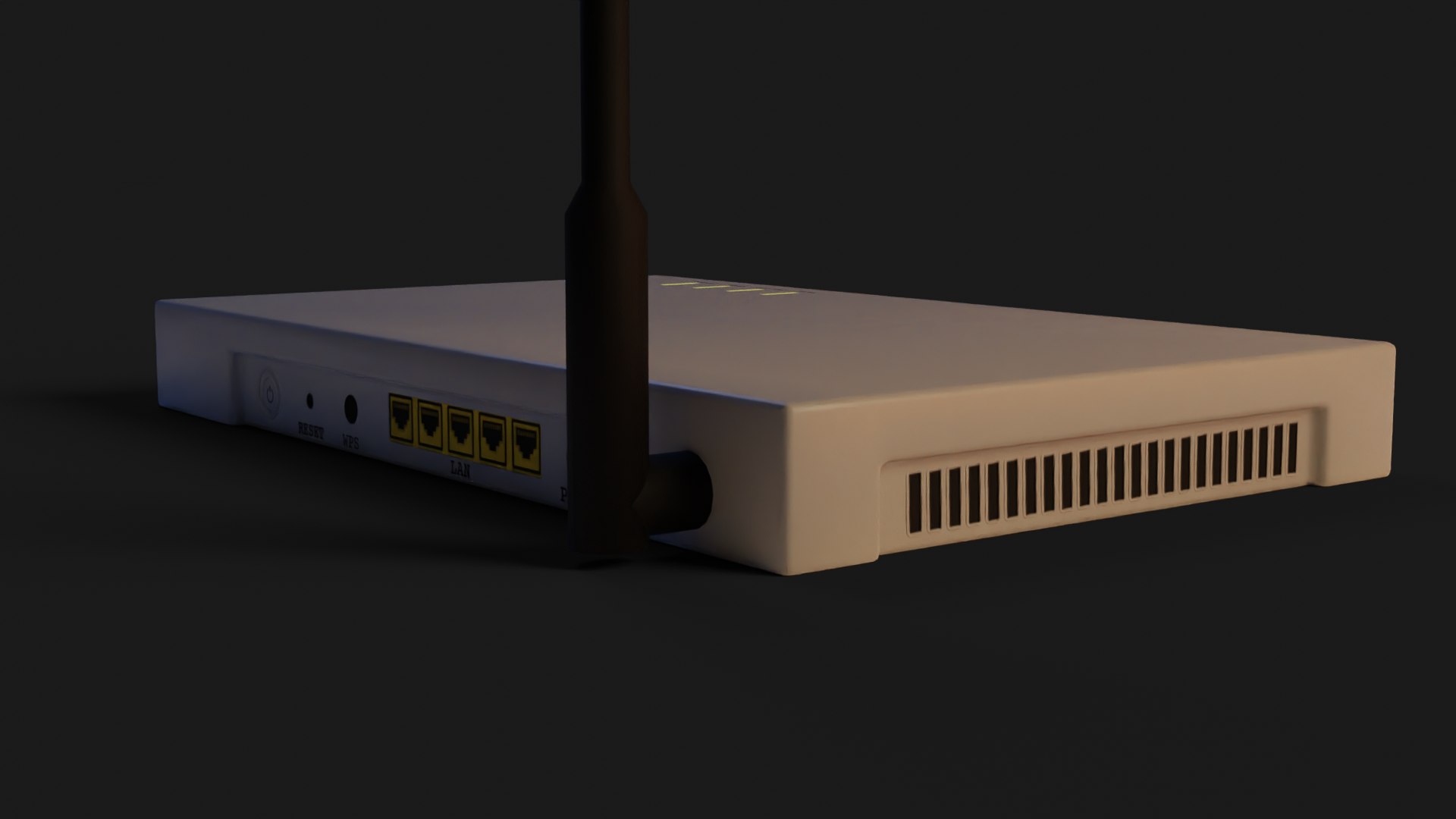 3D Internet Router Pbr - TurboSquid 1582576