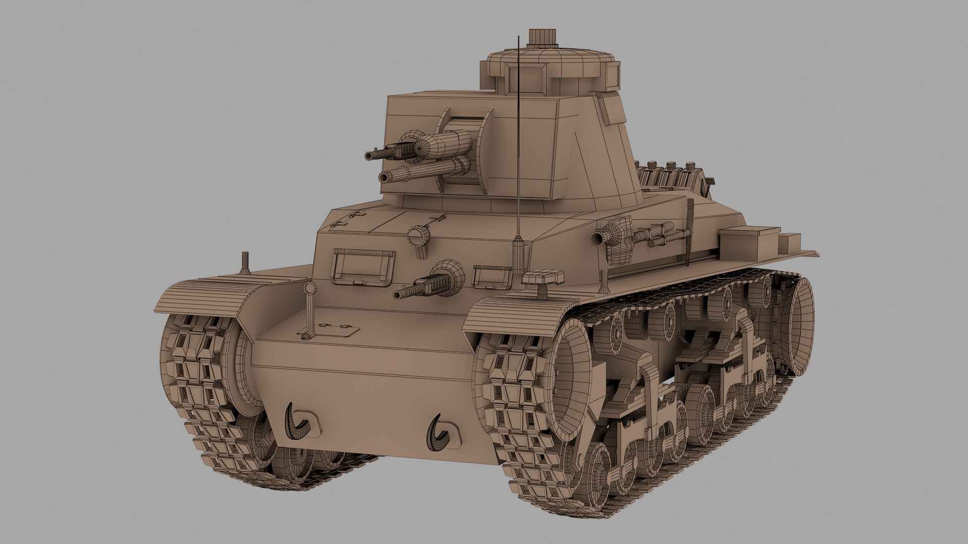 3D Model Ww2 German Panzer 35 - TurboSquid 1546707