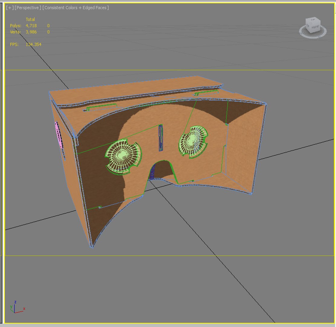 google cardboard virtual reality max