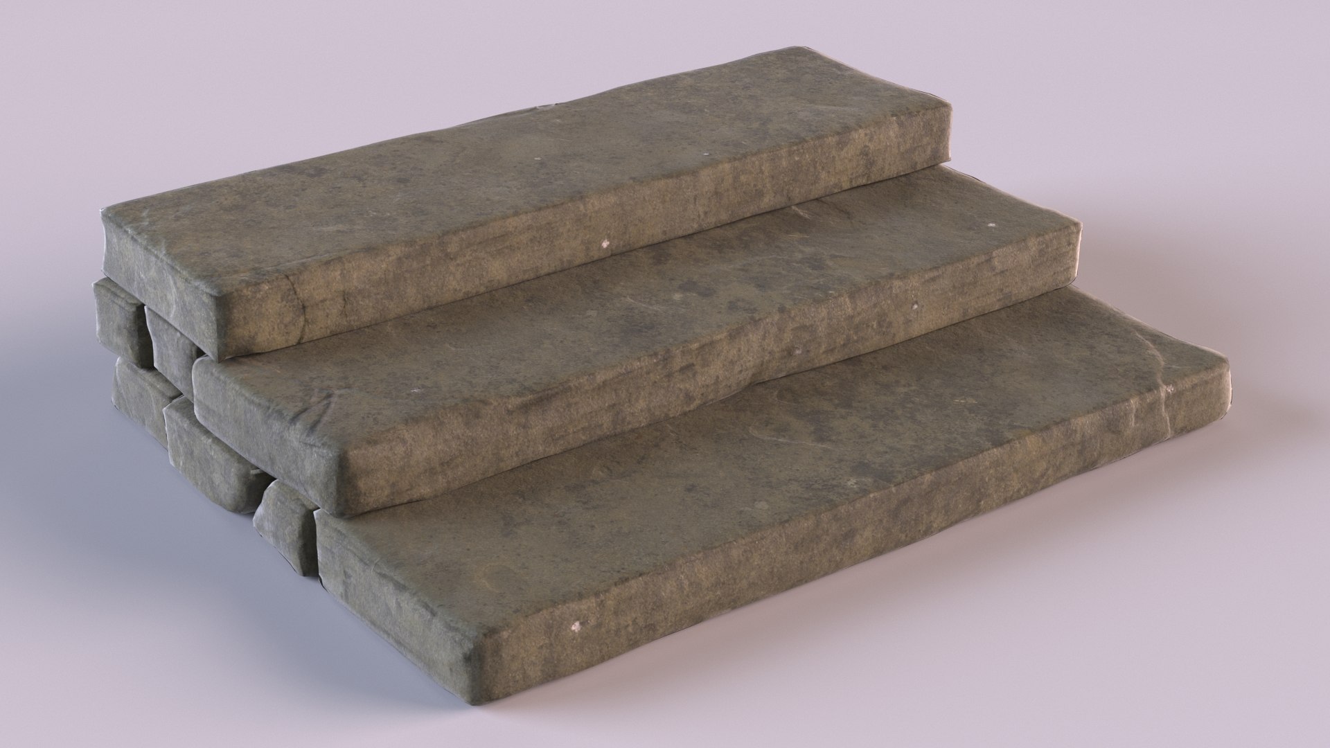 3D Model Concrete Steps - TurboSquid 1619361