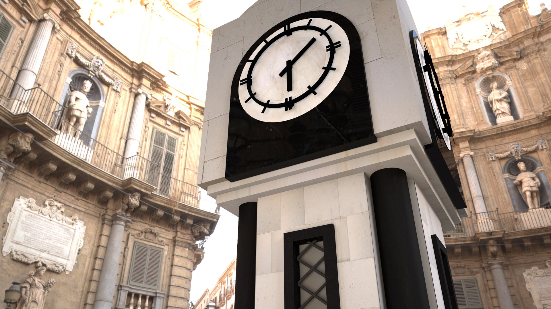 3D New Homs Clock Tower - TurboSquid 1547724