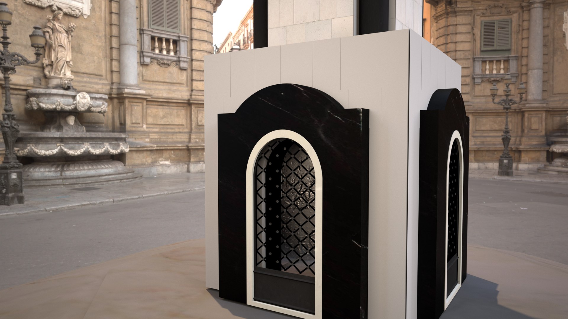 3D New Homs Clock Tower - TurboSquid 1547724