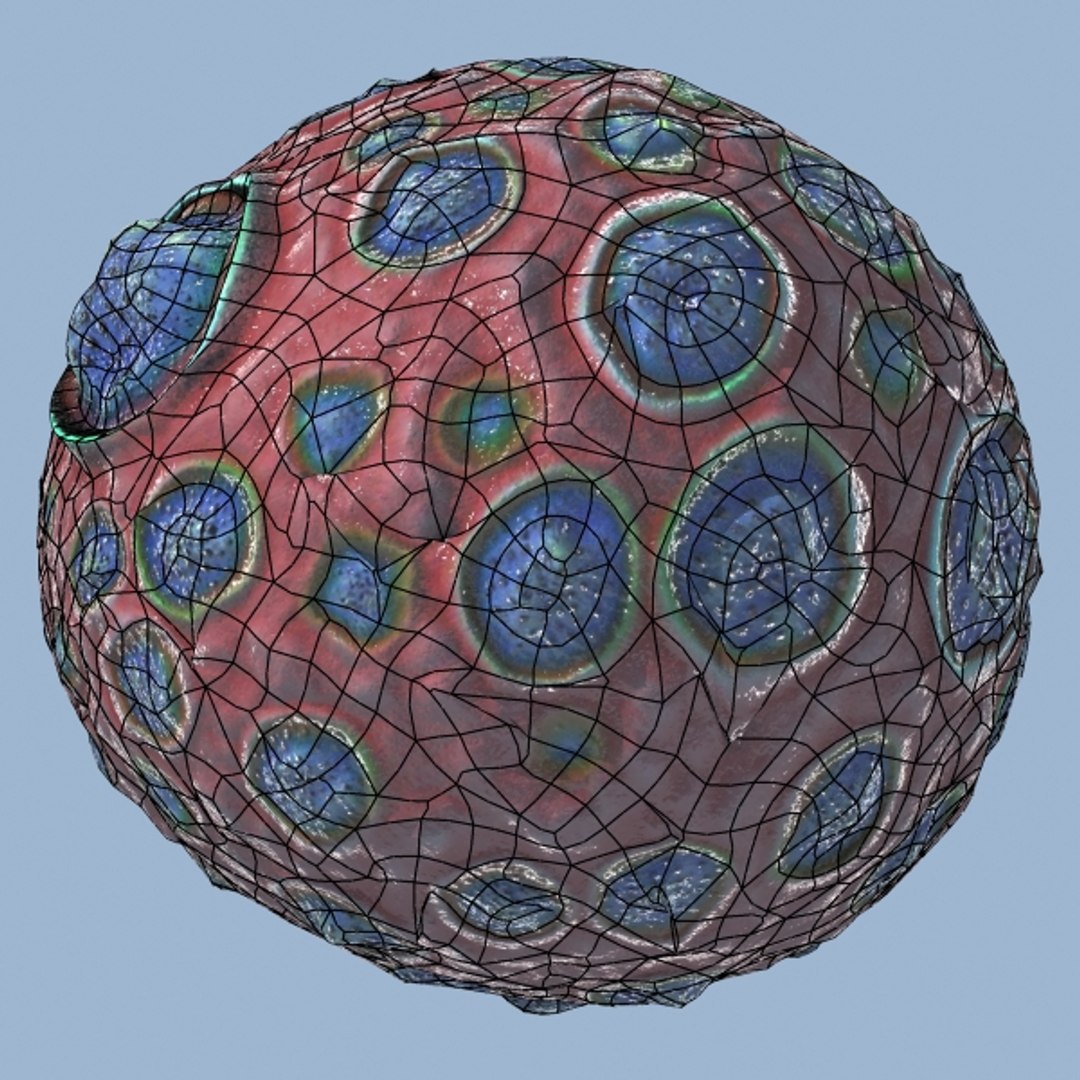 Infectious Anemia Virus 3d Model