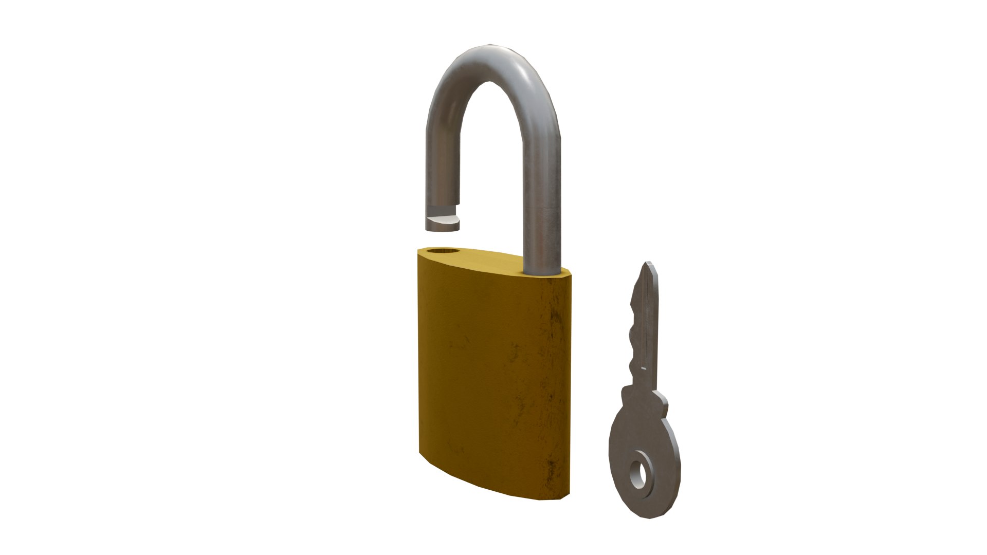 3D padlock pad lock model - TurboSquid 1700265