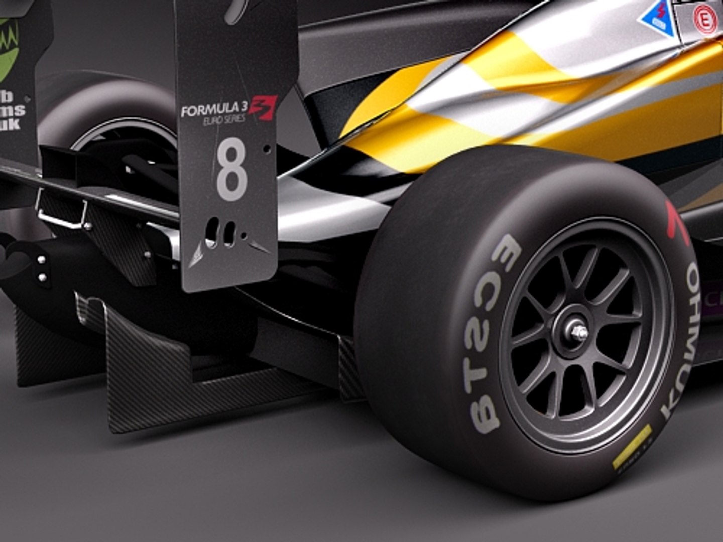 F3 Sam Bird 2009 3d Model