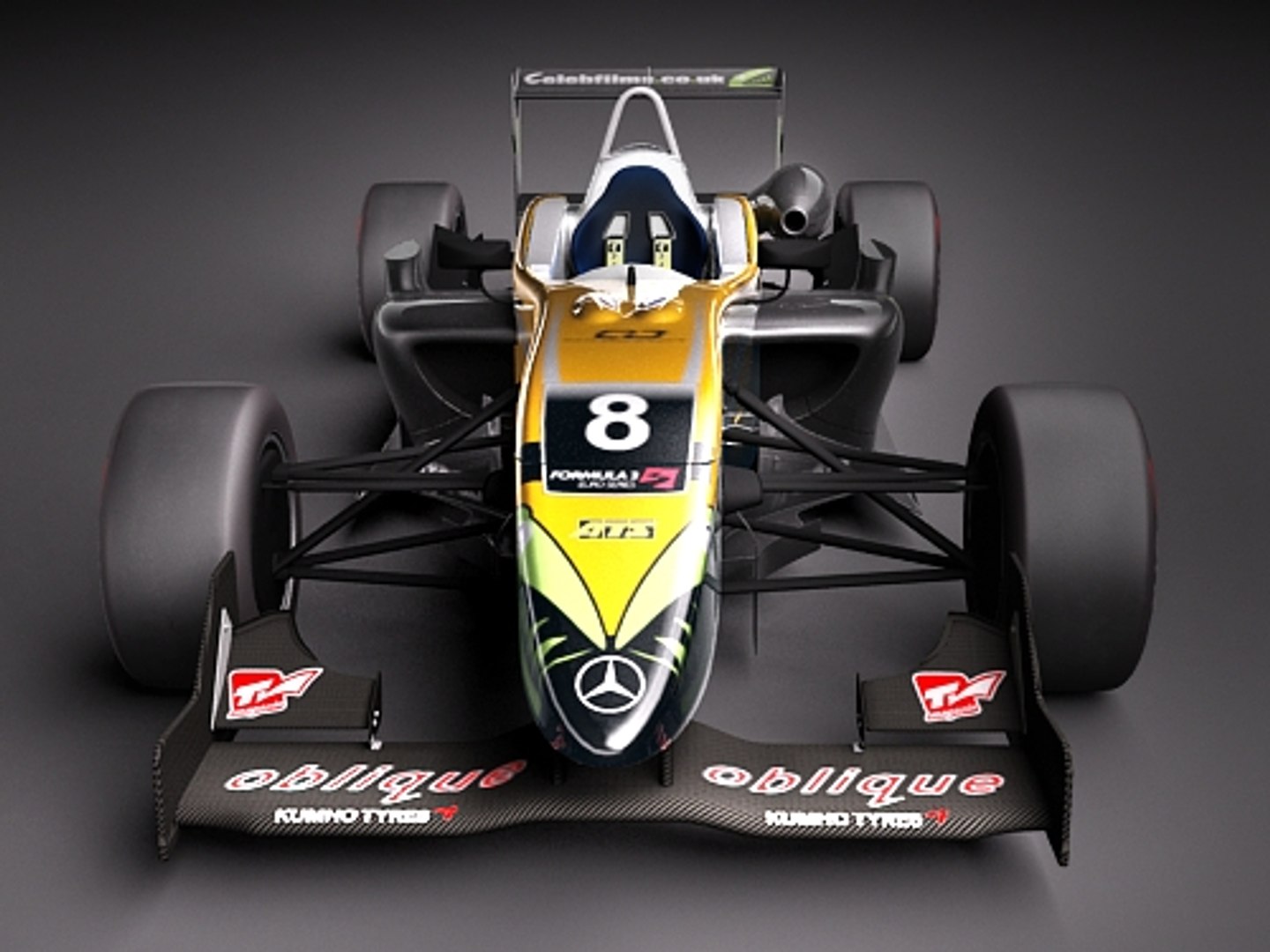 F3 Sam Bird 2009 3d Model