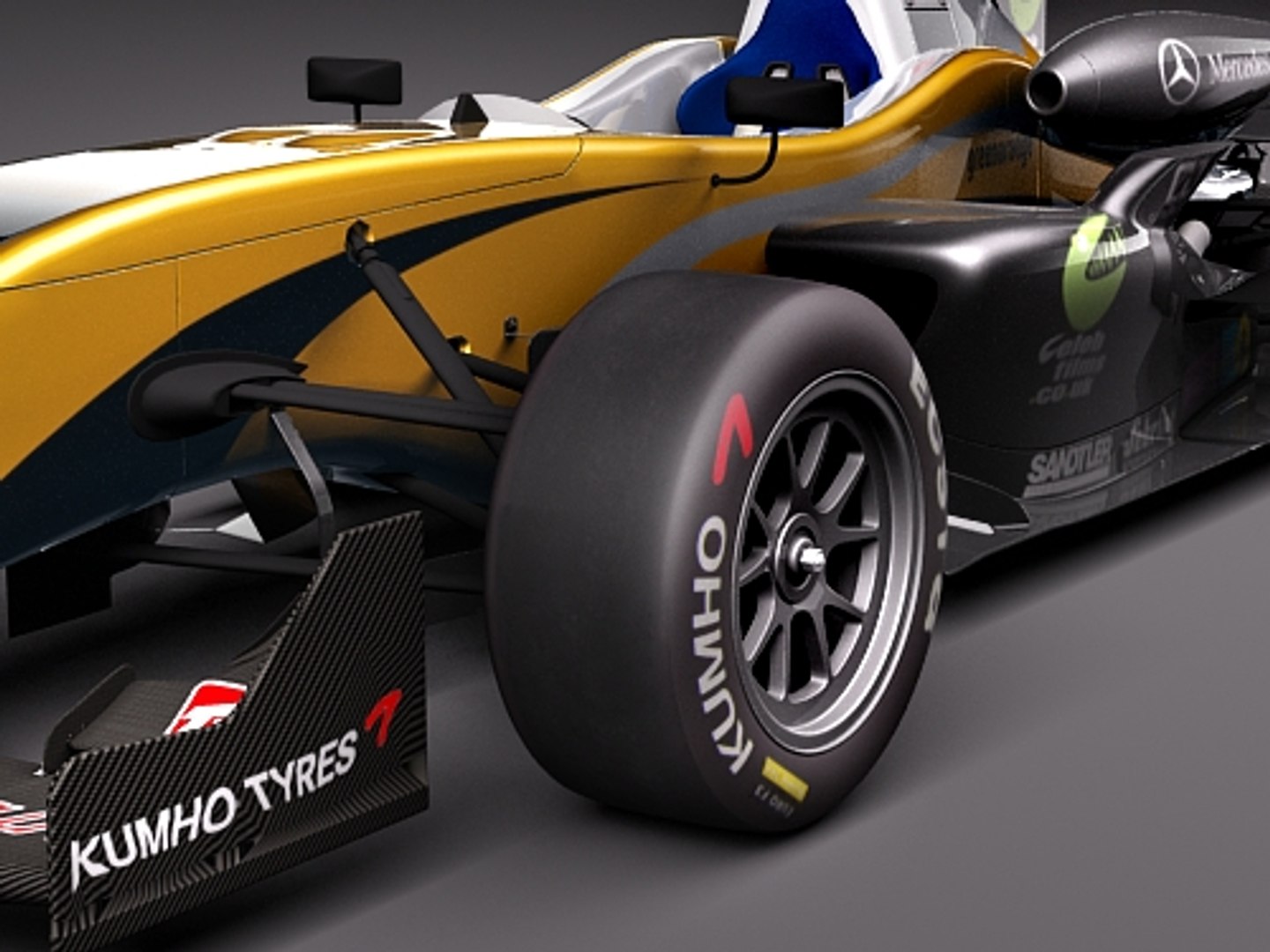 F3 Sam Bird 2009 3d Model